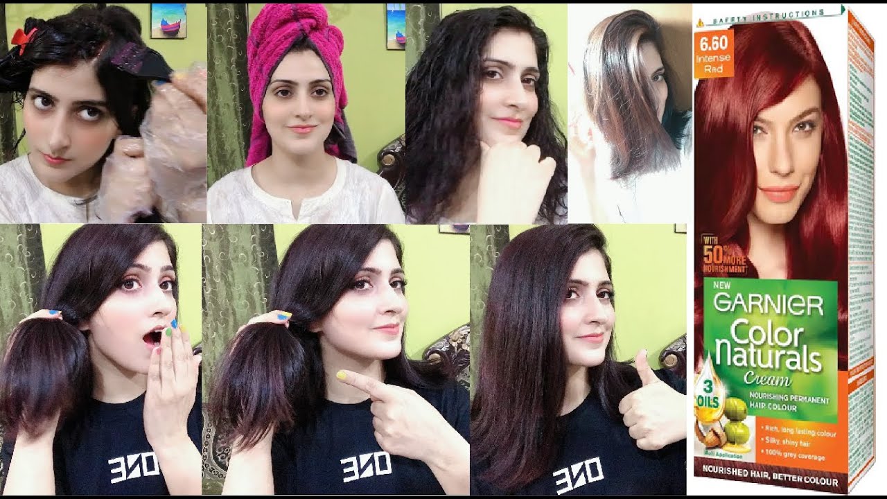 How to color your hair at home || how to dye your hair Quick and easy ...