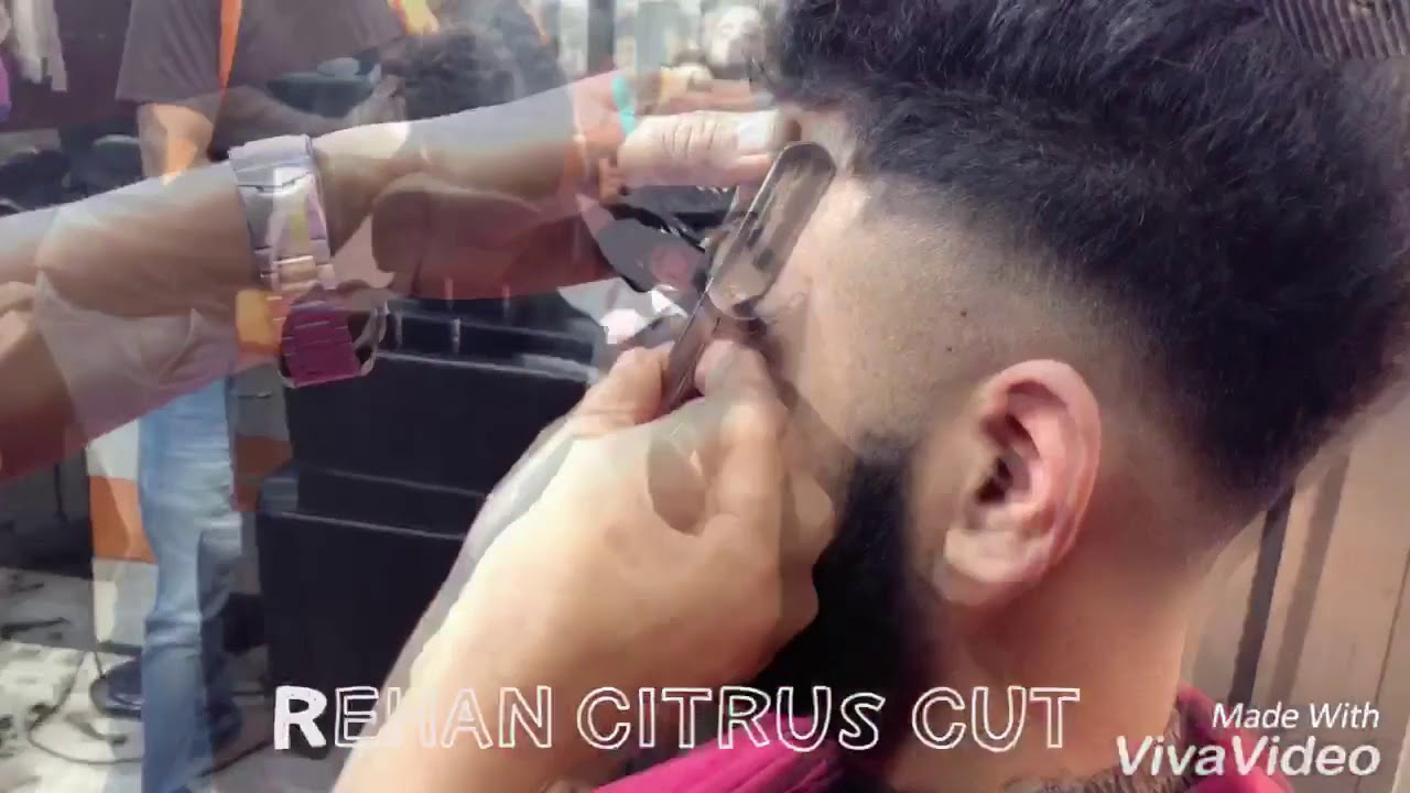 Rehan citrus haircut Anas Pathan New Look - YouTube