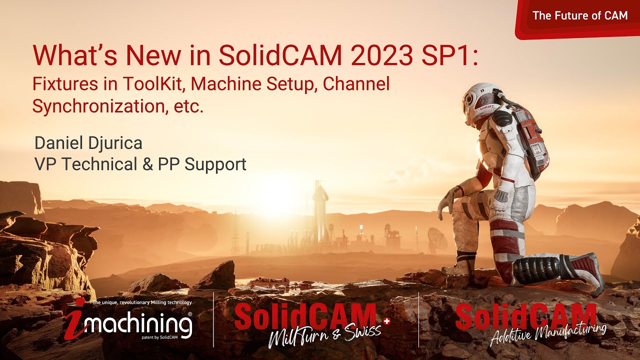 SCW23-Day 1 - What’s New in SolidCAM 2023 SP1 - YouTube