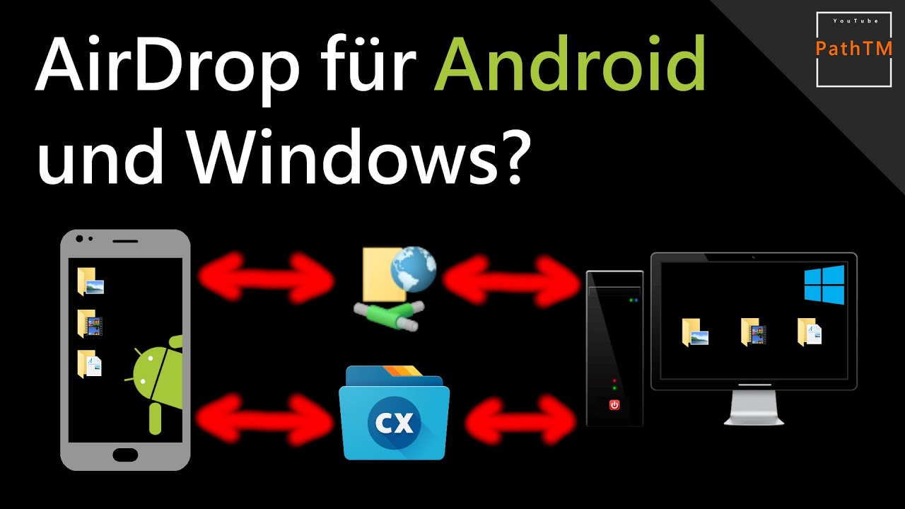 AirDrop für Android und Windows (Alternative) | PathTM - YouTube