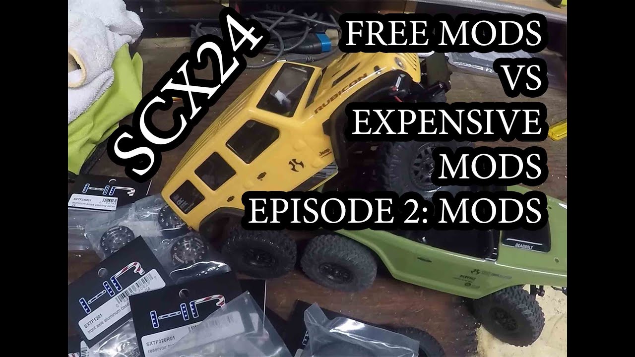 Axial SCX24 Free Mods vs Expensive Build Episode 2 - YouTube
