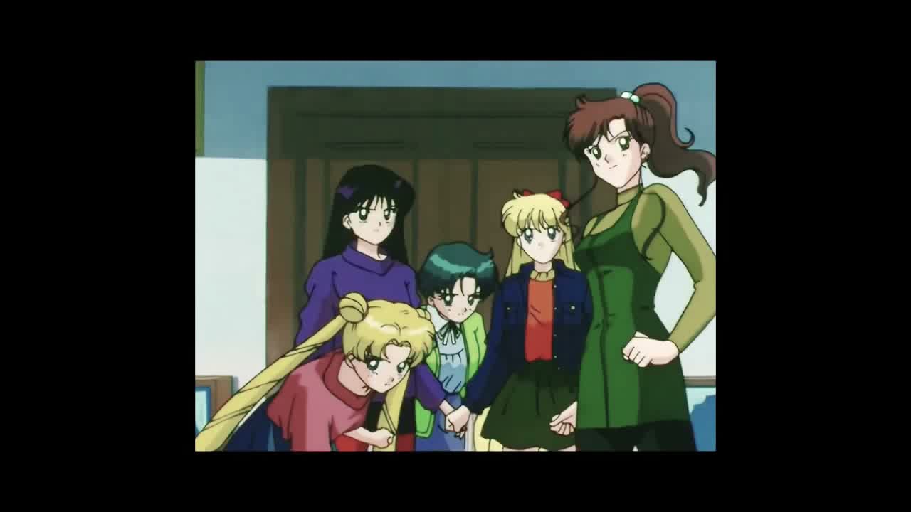 Sailor Moon Super S group transformation 123 Korean HD - YouTube