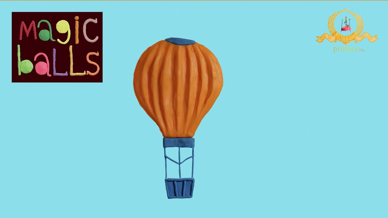 Magic Balls - Air baloon - Educational cartoons for kids - YouTube