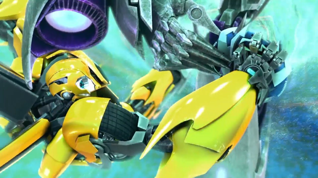 Bumblebee Steals The Spark Extractor From Megatron | Transformers Prime ...