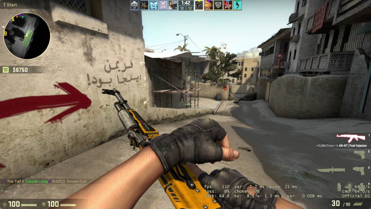 CSGO 100% raw dxtory recording - YouTube