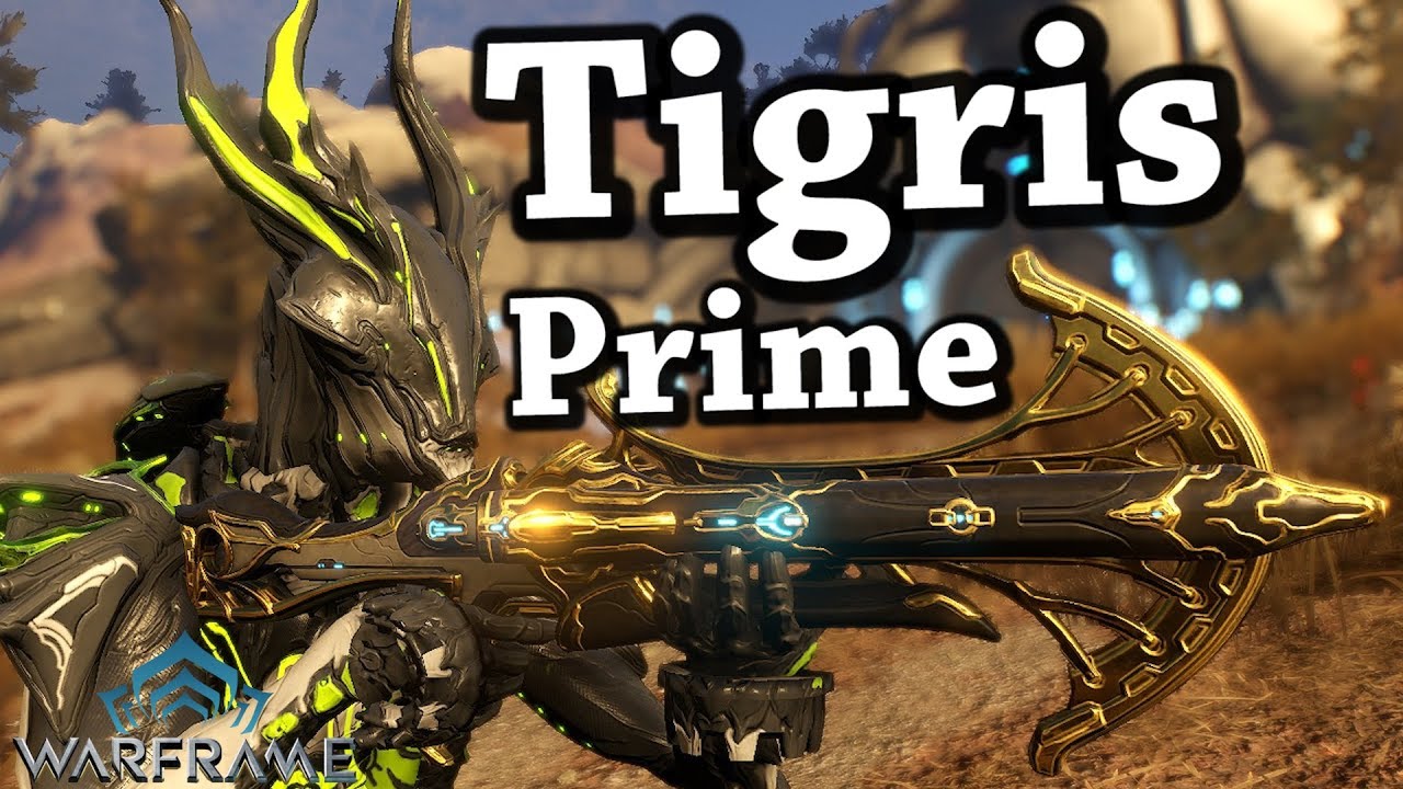 Warframe | Tigris Prime (3 Forma Build) - YouTube