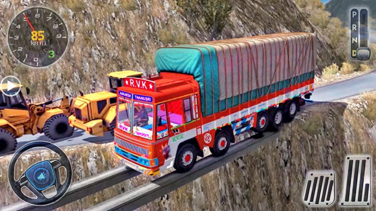 Indian Carrier Lorry Truck Driving - Cargo Simulator Indonesia Sim 2020 ...