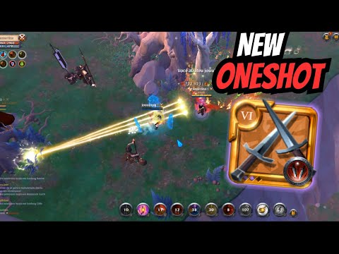 Oneshot DAGGERPAIR 6.3MP | Solo Gank | Albion Online PvP