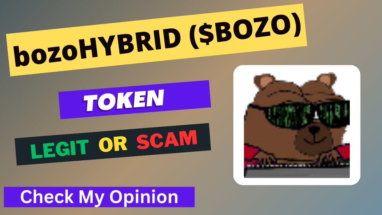 bozoHYBRID (BOZO) Token is a Legit or Scam | Is BOZO token Legit or ...