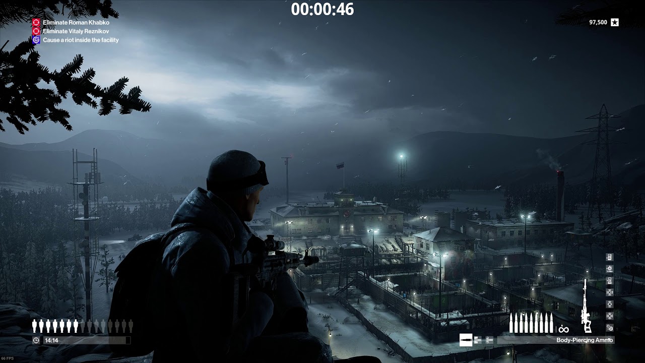 Hitman 2 - Sniper Assassin, Siberia - Final Grind for Druzhina 34 ICA ...