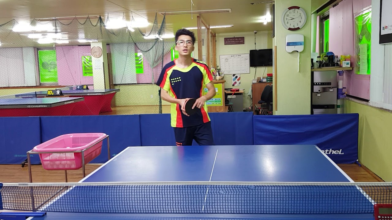 TABLE TENNIS MASTER GUIDE 박창규탁구레슨 17편 [YG서비스] - YouTube