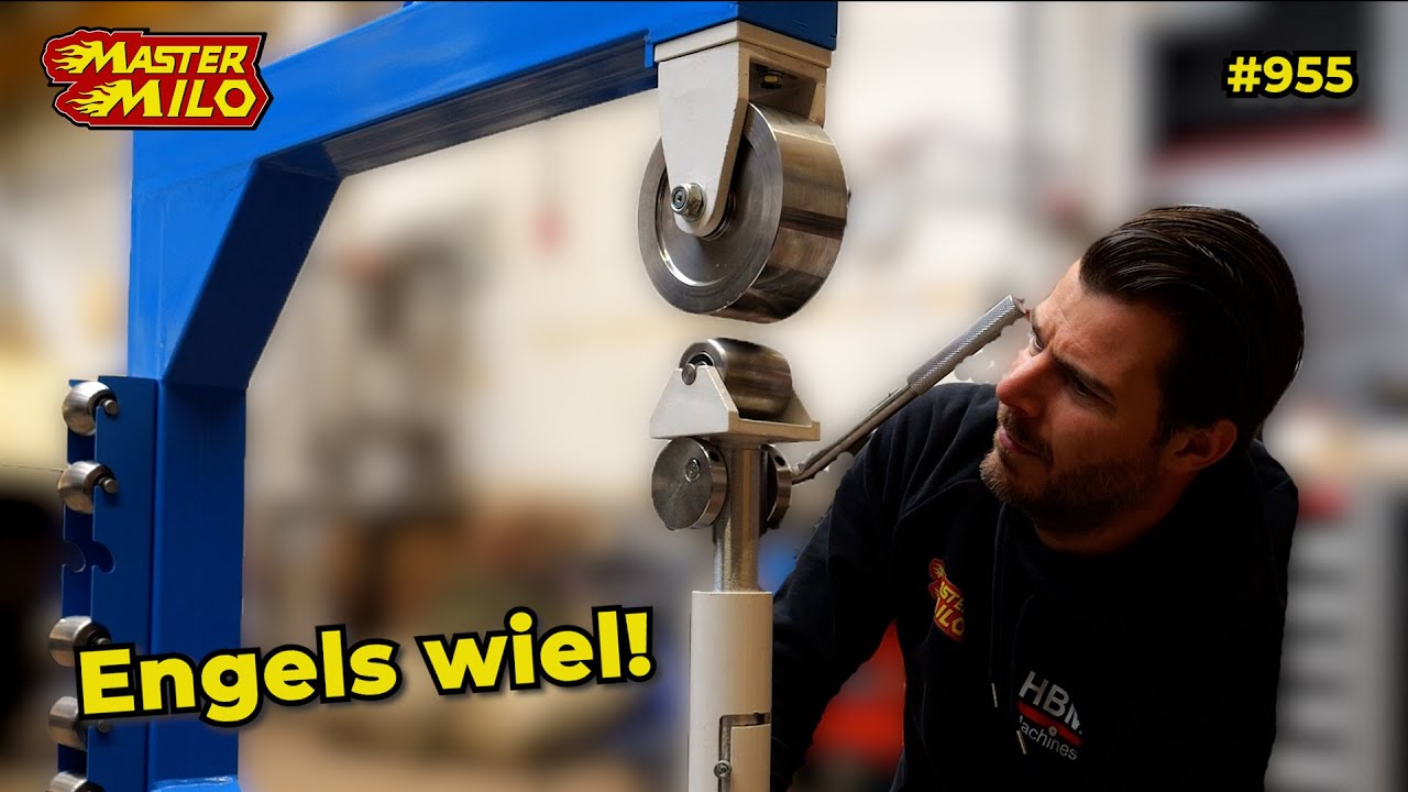 Eerst keer werken met Engels wiel! #955 - YouTube