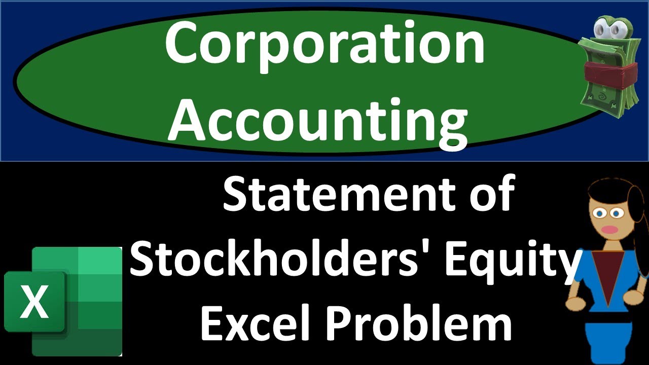 Stockholders Equity Statement Excel Statement Of Owner's Equity: