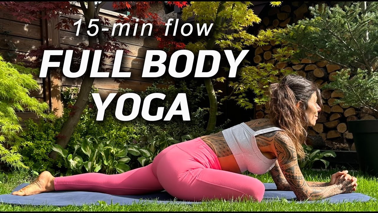 15-min FULL BODY YOGA│Yoga For All - YouTube