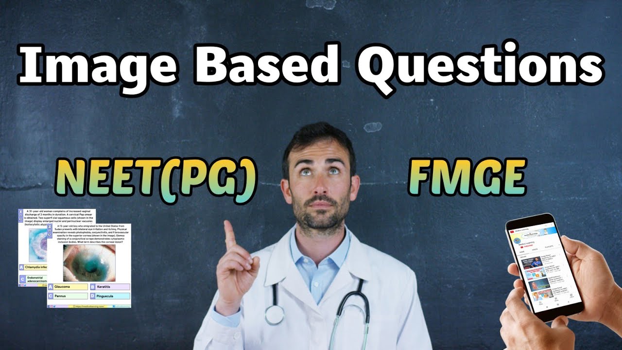 Image Based Questions for NEET PG and FMGE, USMLE . part-20 - YouTube
