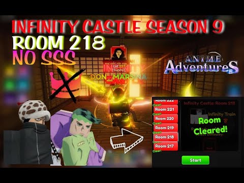 『ROOM 218 NO SSS/NO UNIQUES』 SEASON 9 INF CASTLE WITH ROHON AND LAO ...