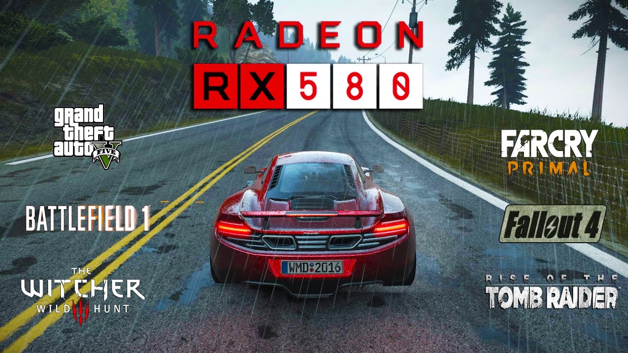 Radeon RX 580 Test in 7 Games (i5 7600k) - YouTube
