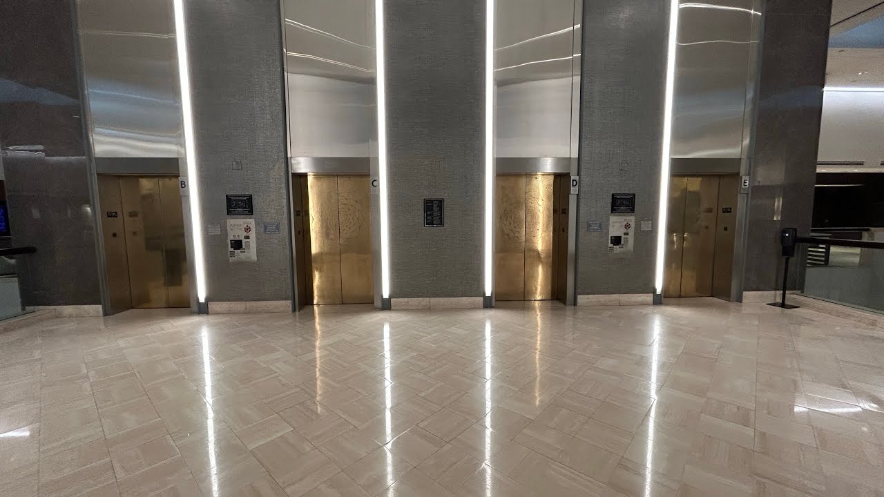 Schindler Miconic 10 Traction Elevators At The JW Marriott Hotel In Washington DC: (10/18/2024 ...