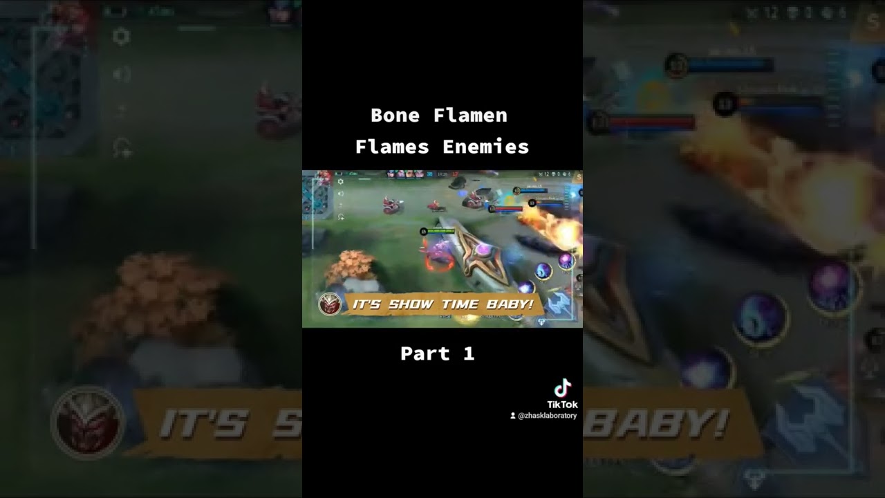 Bone Flamen Zhask Series! Epic Skin Montage Part 1. #ZhaskMLBB #MLBB # ...