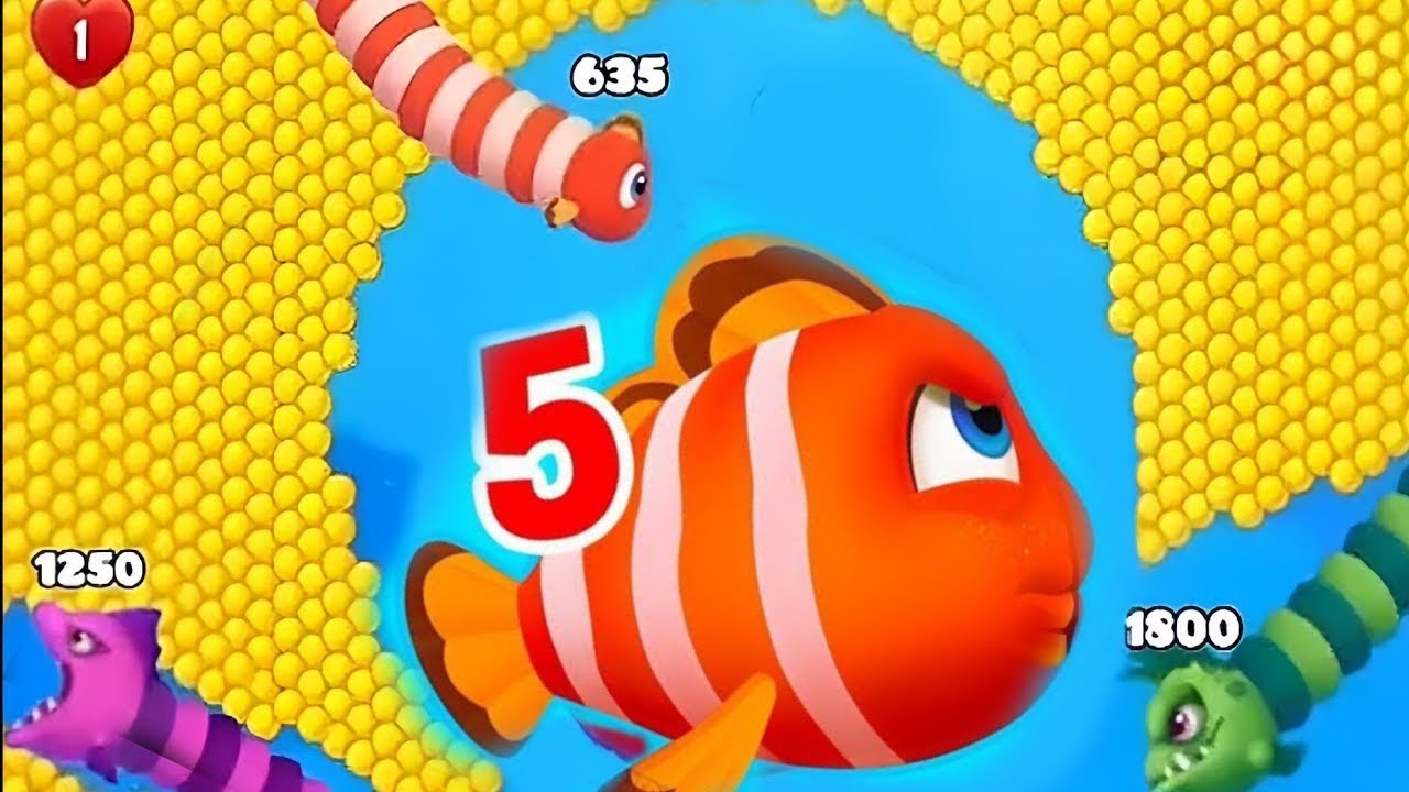 Fishdom Ads | Hungry Fish New Update [109] Fishdom Ads#fishdomads - YouTube