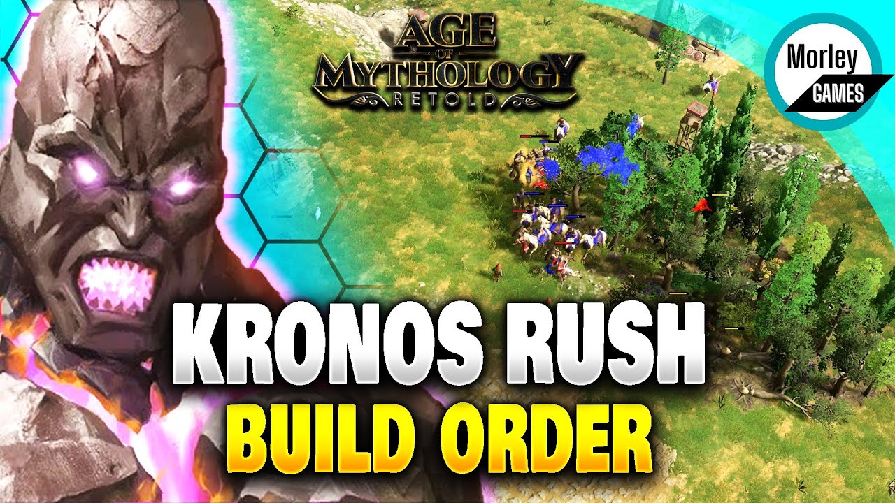 Age of Mythology Retold: Kronos Rush Build Order - YouTube