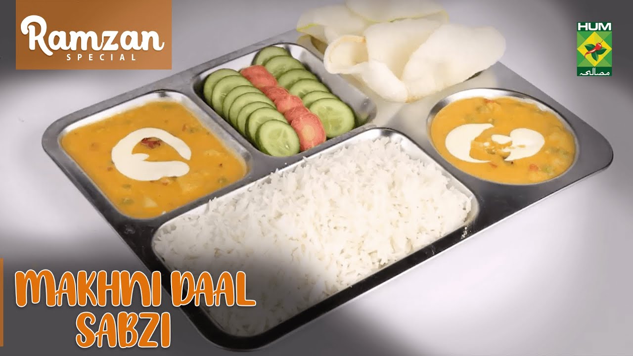 Makhni Daal Sabzi Recipe - Masala Tv - YouTube