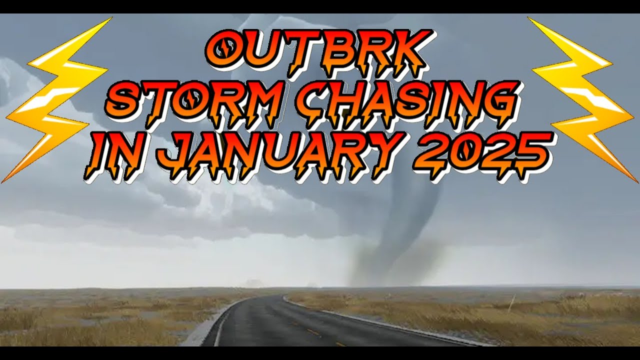 Lets Go Storm chasing in a Tornado Simulator MASSIVE OUTBRK!! #outbrk - YouTube