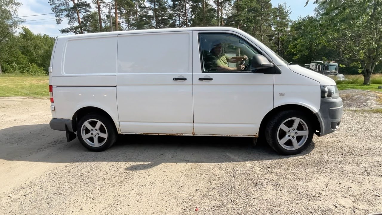 Köp Skåpbil Volkswagen Transporter manuell, diesel på Klaravik - YouTube
