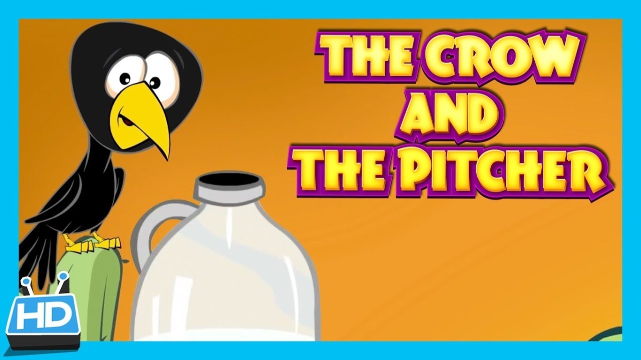 The Crow and the Pitcher-My first video lesson - YouTube