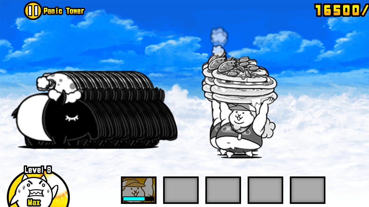 The Battle Cats - Bakoo 50 VS Pizza Cat Alone! - YouTube