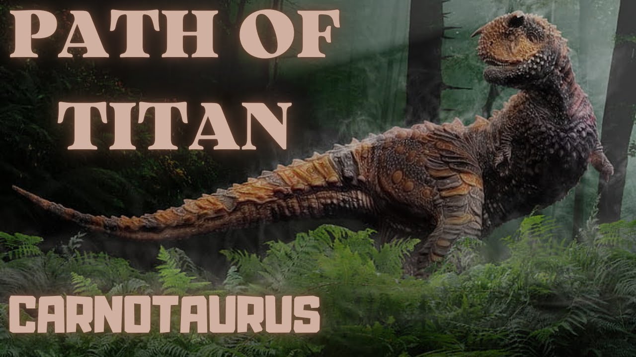 ON DECOUVRE LE CARNOTAURUS : JE FOU LE BORDEL SUR LE SERVEUR😂+1 VS 5 [PATH OF TITANS] [FR] - YouTube
