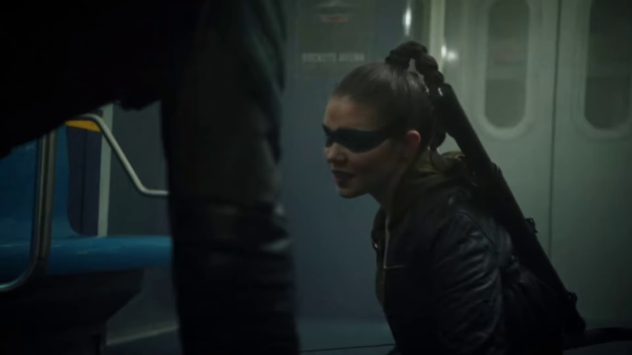 Oliver Takes on Prometheus (Train Fight) | Arrow Scenes - YouTube