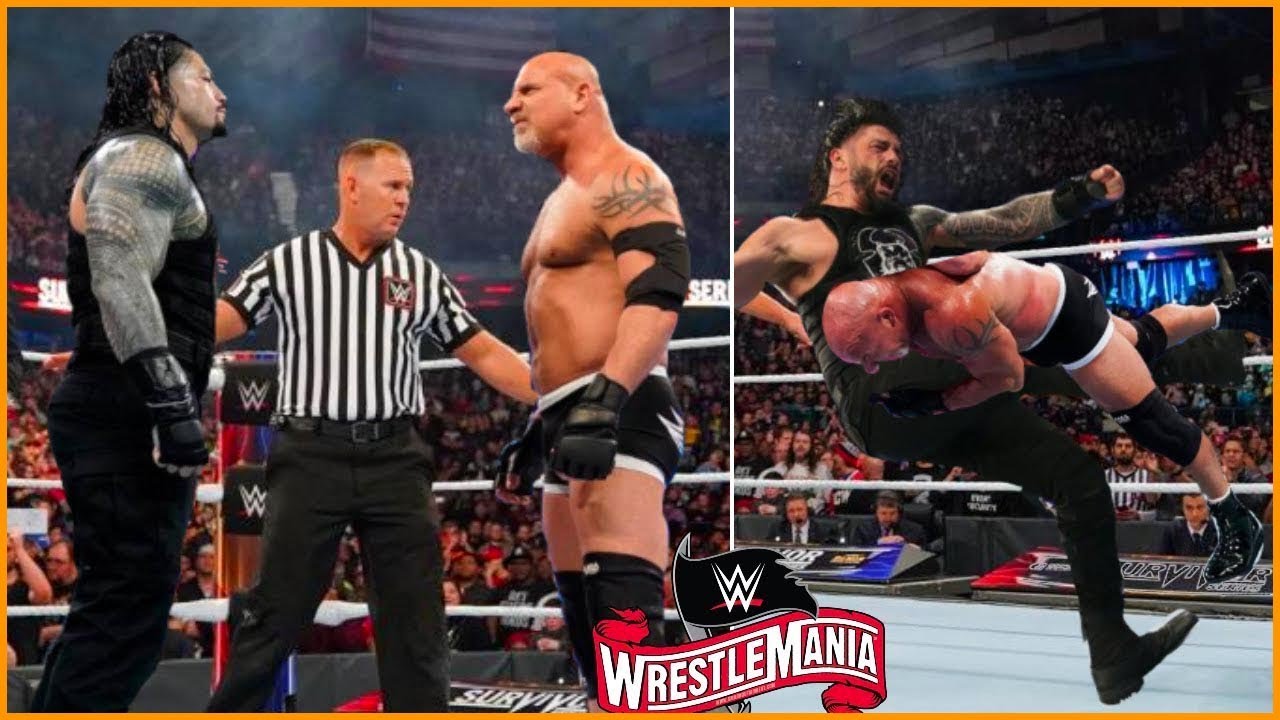 Goldberg Vs Roman Reigns Wrestlemania 36 | Goldberg Vs Roman Reigns 5 ...