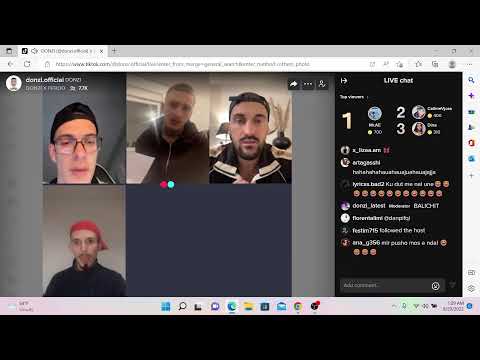 DONZI x FERO x NILB x ADNANI BERAT BUZHALA MOS MA THI KARIN MEM QU LULA