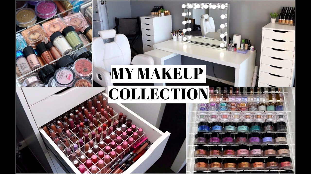 Makeup Collection And Storage 2017 Youtube