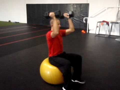 SB Seated Shoulder Press - YouTube