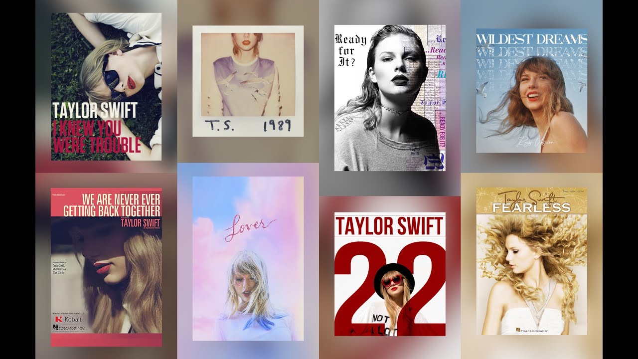 MASHUP: Putting 9 Taylor Swift songs together to create 1 song - YouTube