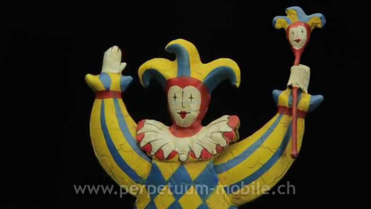Skyhook / Balancing Toy / Tischpendel "Court Jester / Hofnarr" - YouTube
