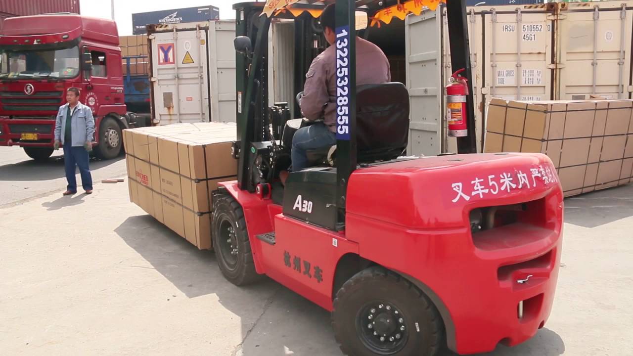 How eoncred MDF factory loading - YouTube