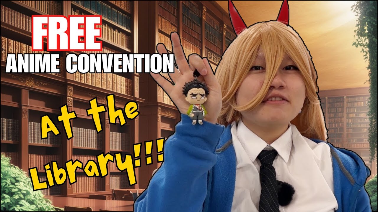 Free Anime Convention at the Library!!!! - YouTube