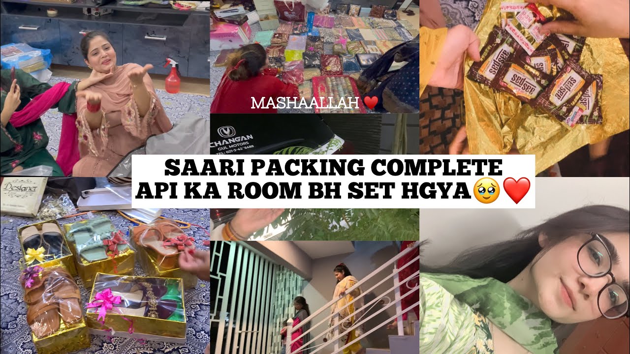 SAARI PACKING COMPLETE! 🥹♥️||SAB CHEEZAIN API K GHR CHALI GYIN🫠 ️ ...