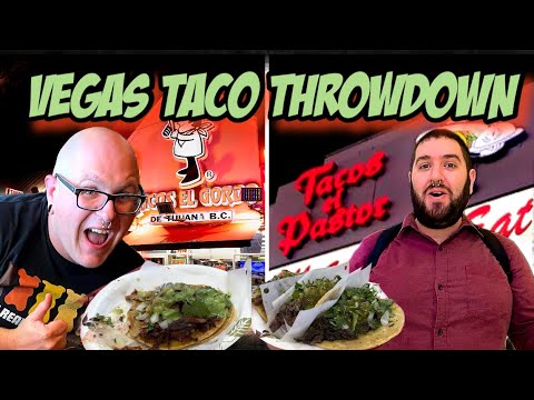 BEST Tacos on the Vegas Strip? - Tacos El Gordo Vs. Tacos El Pastor - Las Vegas Taco Throwdown ...