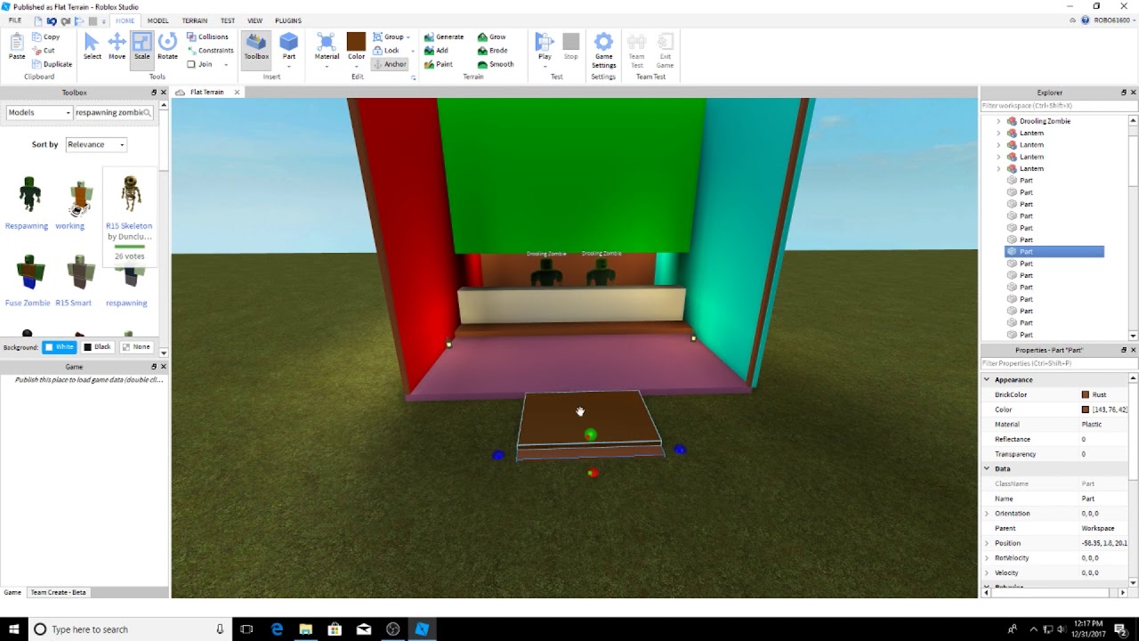 Zombie Shooting Range [Roblox Timlapse] - YouTube