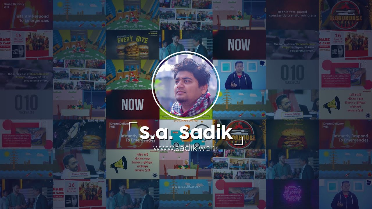 S.a. Sadik | Portfolio | Show Reel 2020 | www.sadik.work - YouTube
