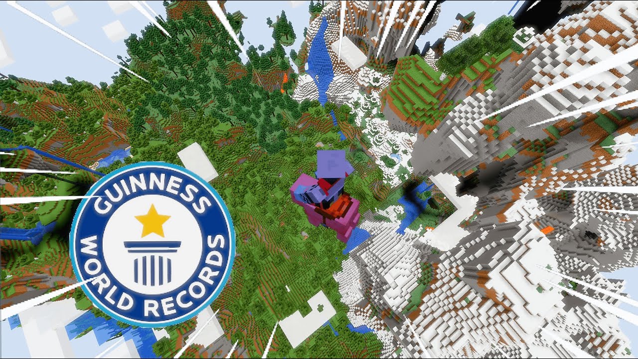Breaking Minecraft World Records!!! - YouTube