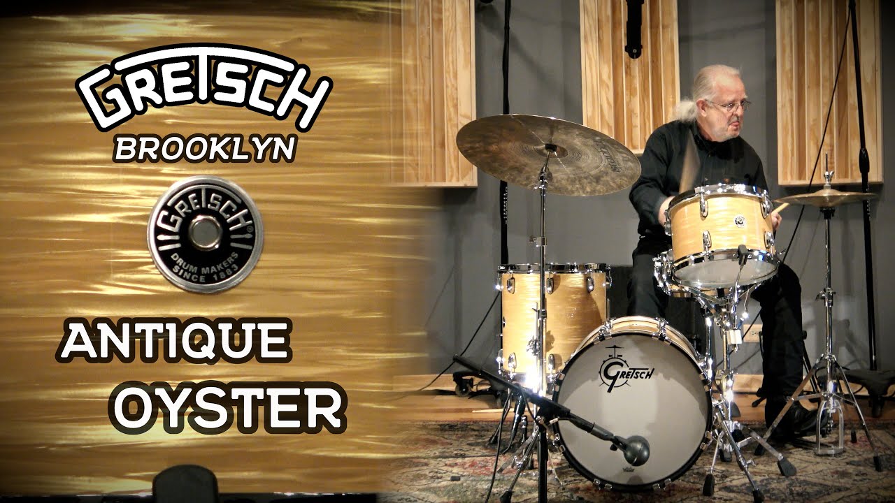 GRETSCH Brooklyn Bop Kit - Antique Oyster - YouTube