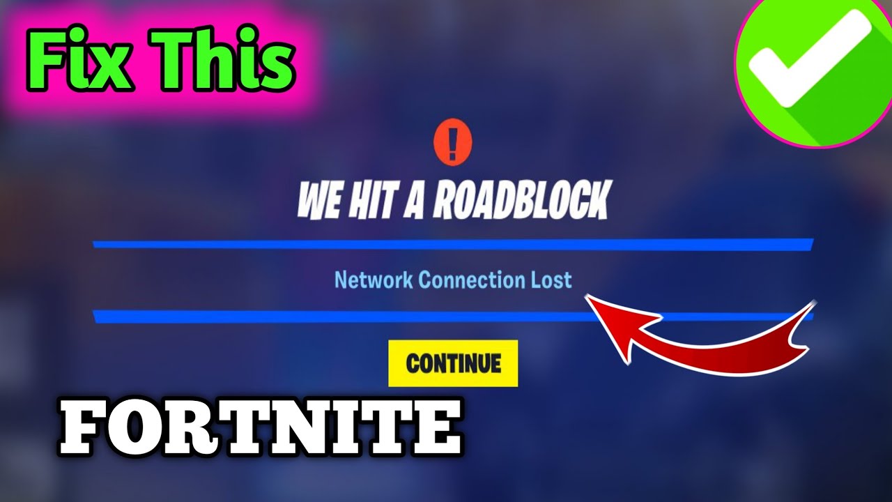 Fix Fortnite Network Connection Lost? Fortnite server down? Fortnite ...
