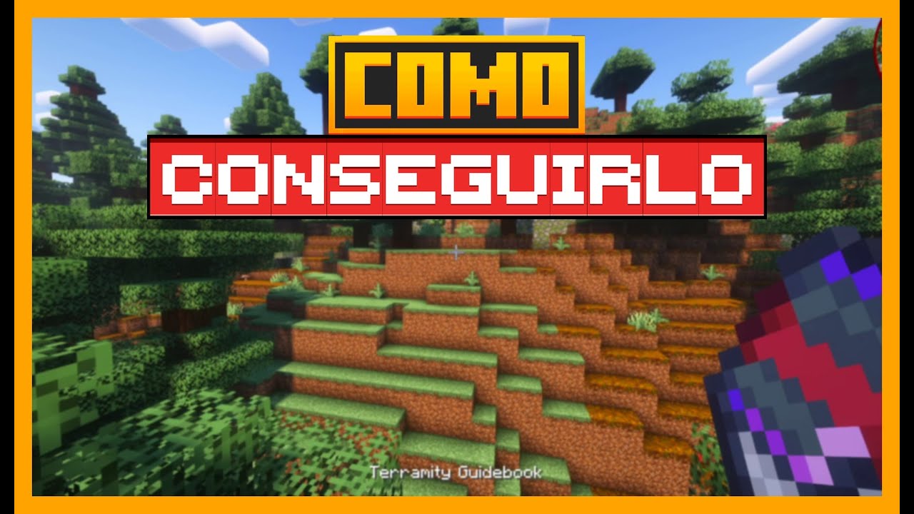 CÓMO USAR el LIBRO de GUÍA de Terramity en MINECRAFT - YouTube