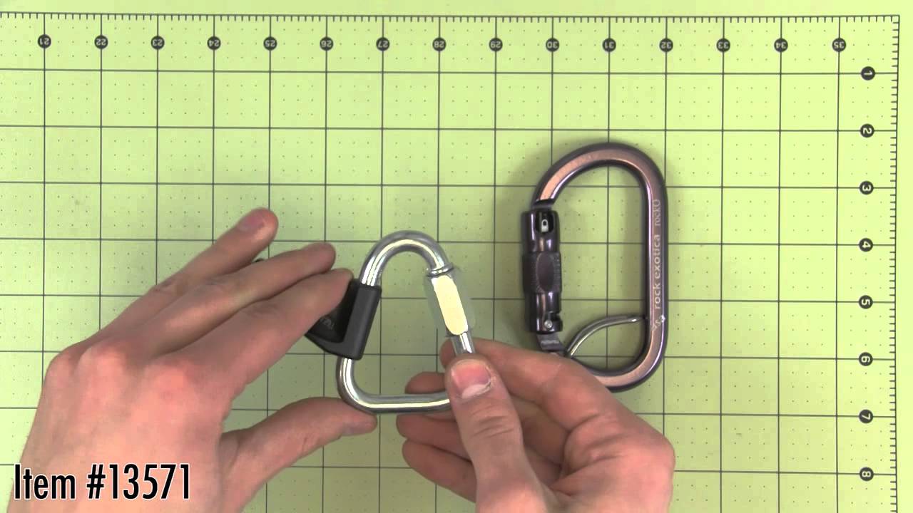 Petzl Delta Link with Captive Bar - TreeStuff.com 360 View - YouTube