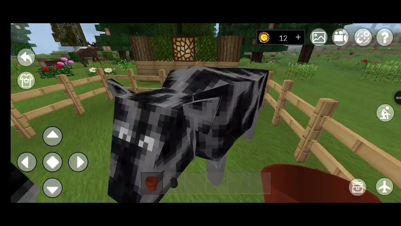 How to get milk from cow || mini block craft - YouTube